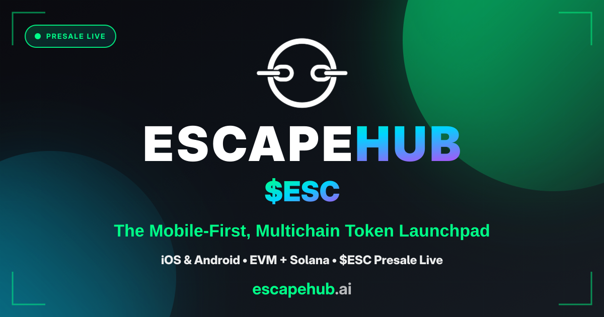 ESCAPE ($ESC) Presale - Back the Mobile-First Launchpad | EscapeHub